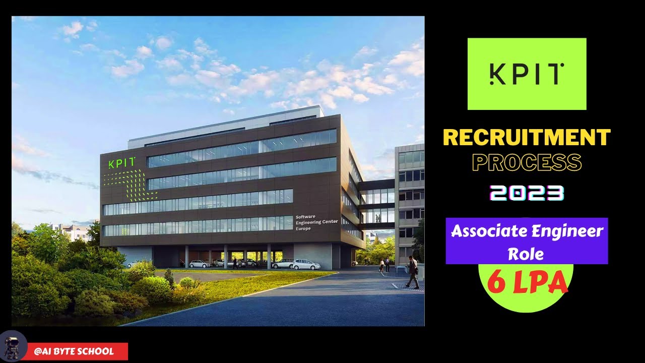 KPIT Recruitment Process 2023 || 6 LPA || Associate Engineer Role ||For 2024 Batch||@AI_Byte ...