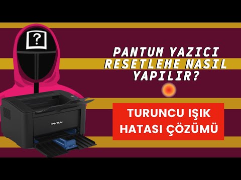 #pantum  P2500 Turuncu Işık Hatası Çözümü Toner Chip #reset  Pantum #firmware  Fix