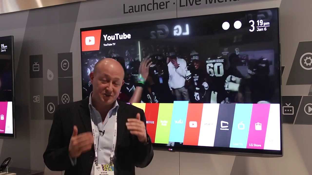 CES 2014: LG WebOS Smart TV Overview - YouTube
