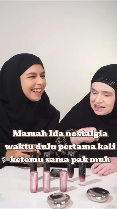 Mamah Ida nostalgia waktu dulu pertama kali ketemu sama pak muh🥰 #dillajaidi #mamahida #shorts ...