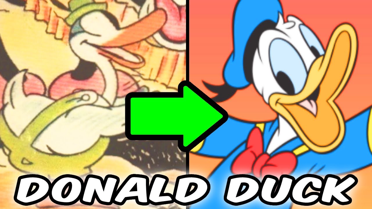 The Development Of Donald Duck - Disney Explained - YouTube