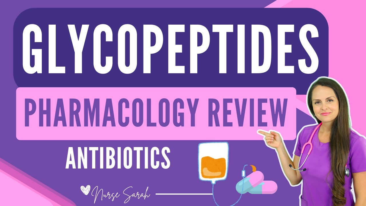 Glycopeptide Antibiotics Pharmacology Nursing NCLEX Review with Nursing ...