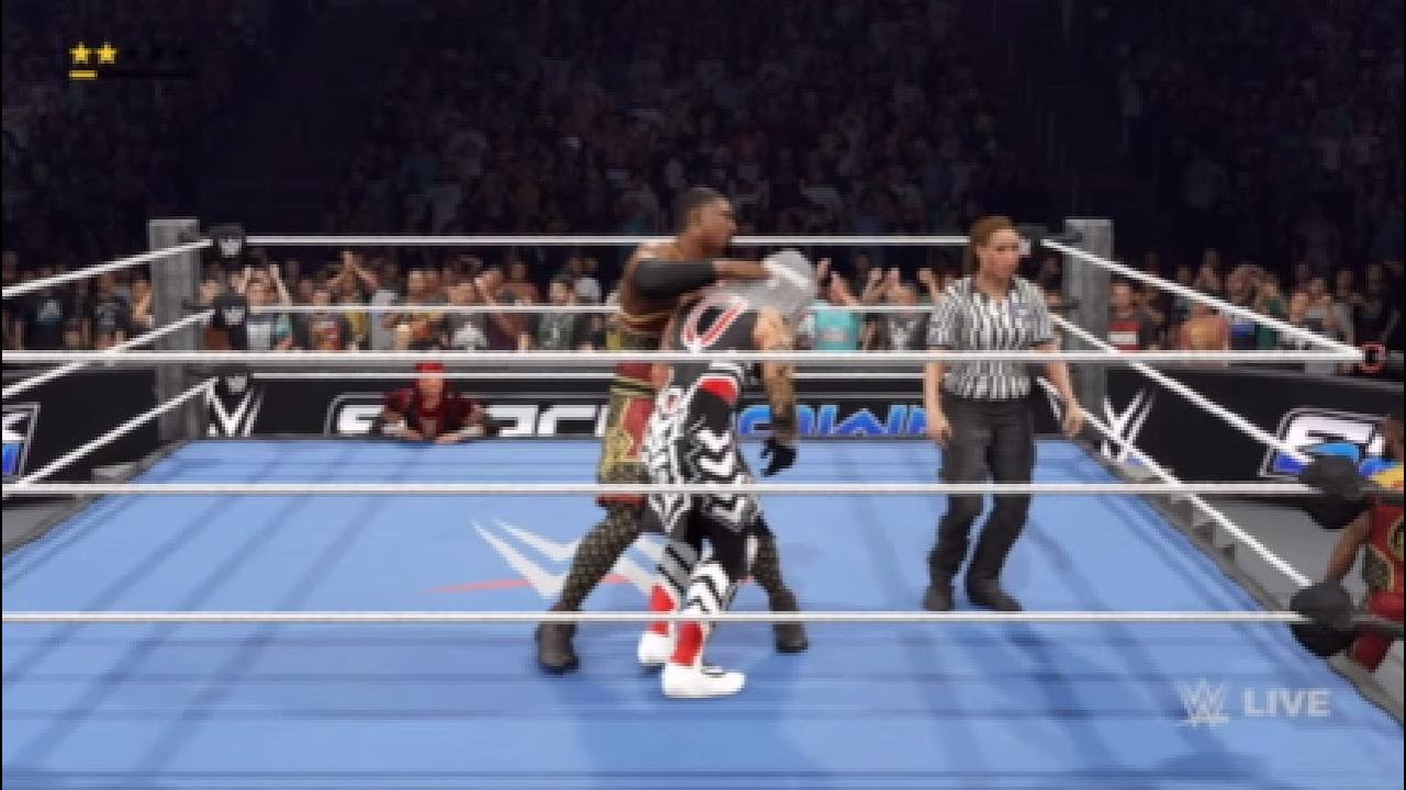 Penta vs Angelo Dawkins - Friday Night Smackdown - March 21st 2025 ...