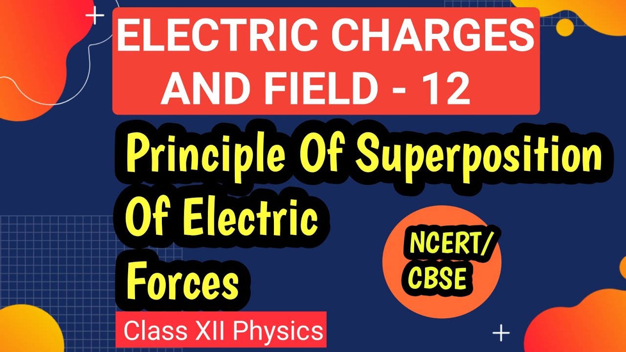 Electric Charges & Field 12 || Principle Of superposition Of ...