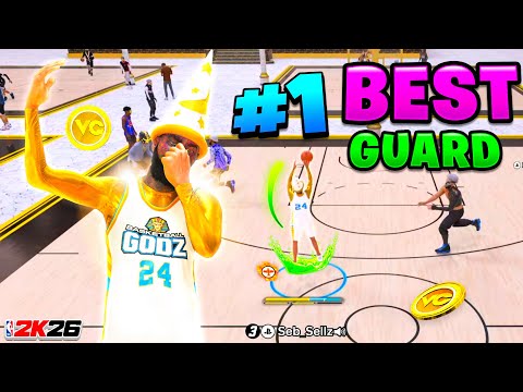 #1 GUARD DESTROYS THE COMP STAGE & PARK USING THE BEST BUILD! BEST JUMPSHOT + BUILD IN NBA 2K26!