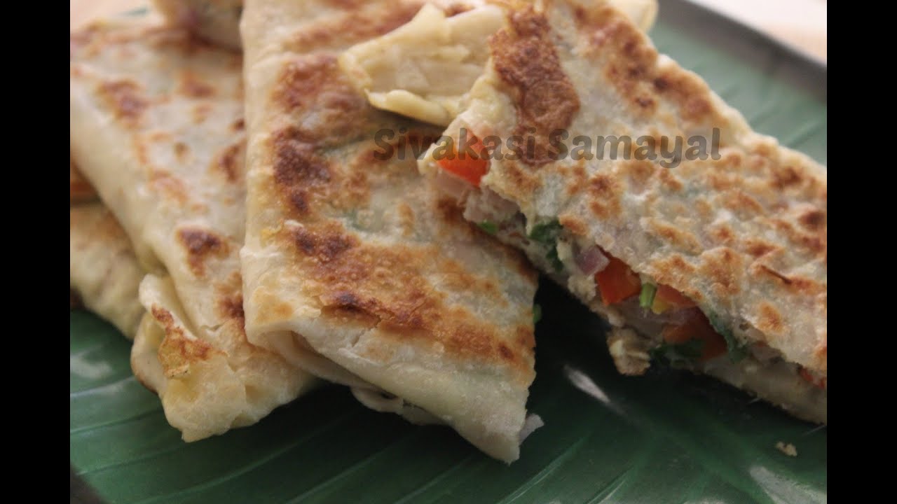 Muttai Barota (Cake)முட்ட பரோட்டா(கேக்)Sivakasi Samayal / Recipe - 247 ...