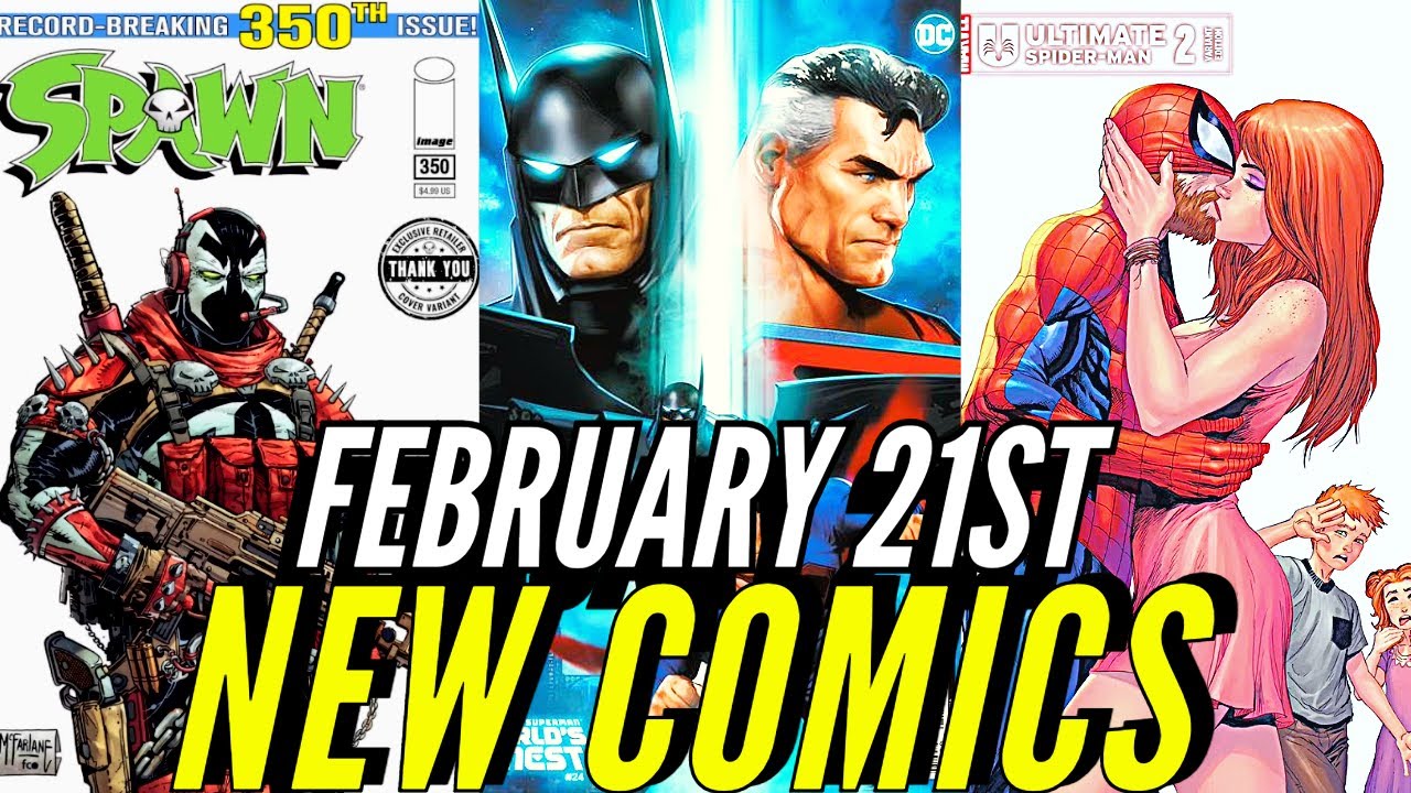 NEW COMIC BOOKS RELEASING FEBRUARY 21ST 2024 MARVEL PREVIEWS COMING OUT ...