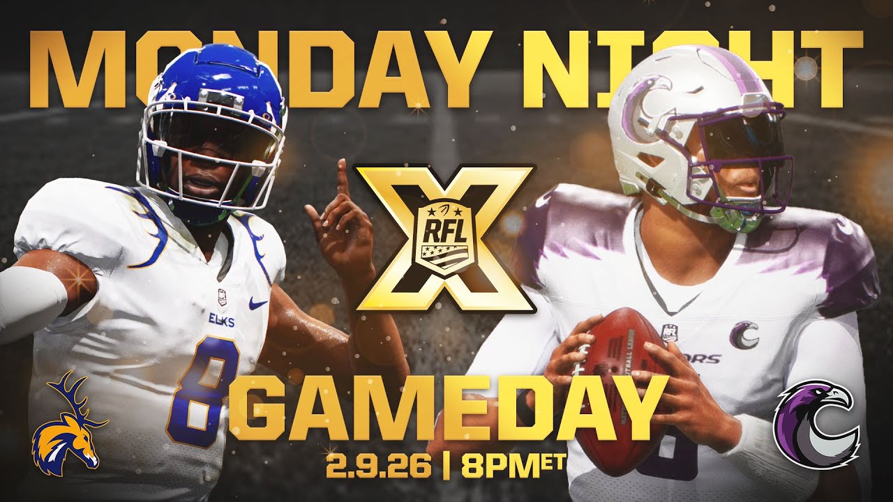 RFL Season X: Elks vs Condors Week 1 | Madden 26 Teambuilder Franchise ...