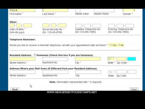 New Jersey Food Stamps - YouTube