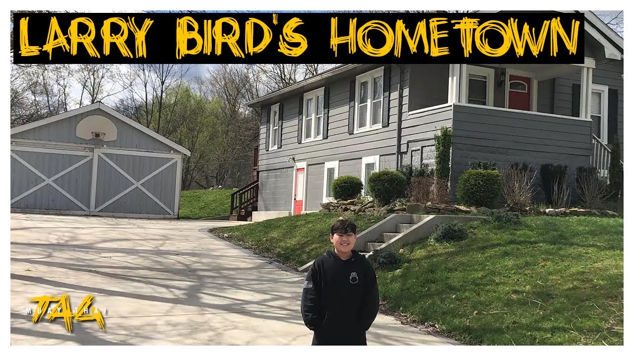 Visiting Larry Bird's Hometown and Childhood Home - YouTube