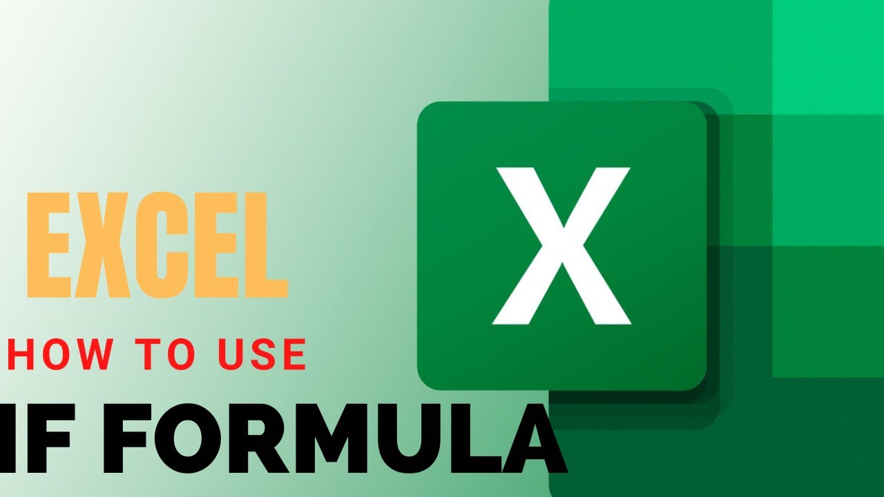 IF Function In Excel How To Use IF Formula YouTube if-function-in-excel-how-to-use-if-formula-youtube