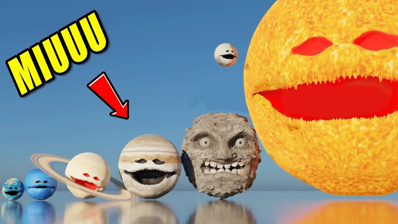 Aku dan banana Mencoba semua Skin Moon wake up, planet lain dan ...