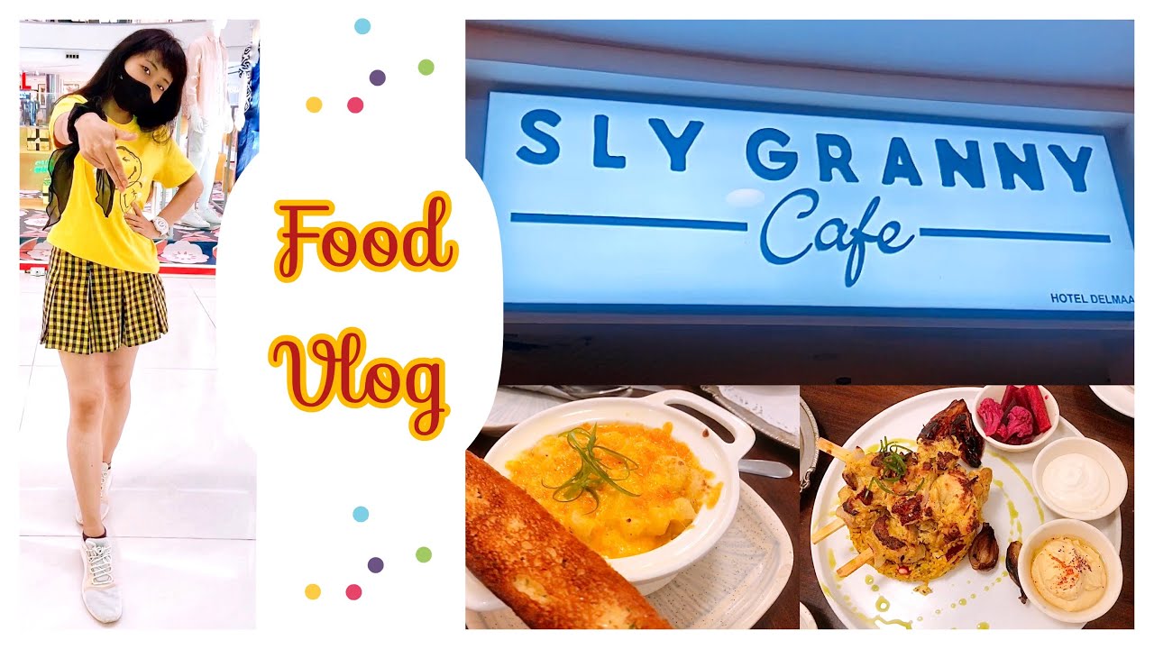 Sly Granny Cafe I Best Mac & Cheese I Food vlog I Delhi - YouTube