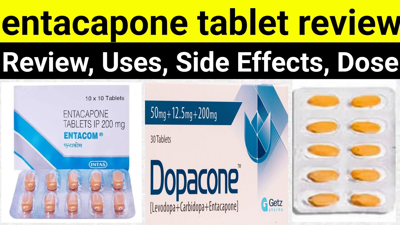 Entacapone 200 mg tablet Review - pharmacology - entacapone mechanism ...