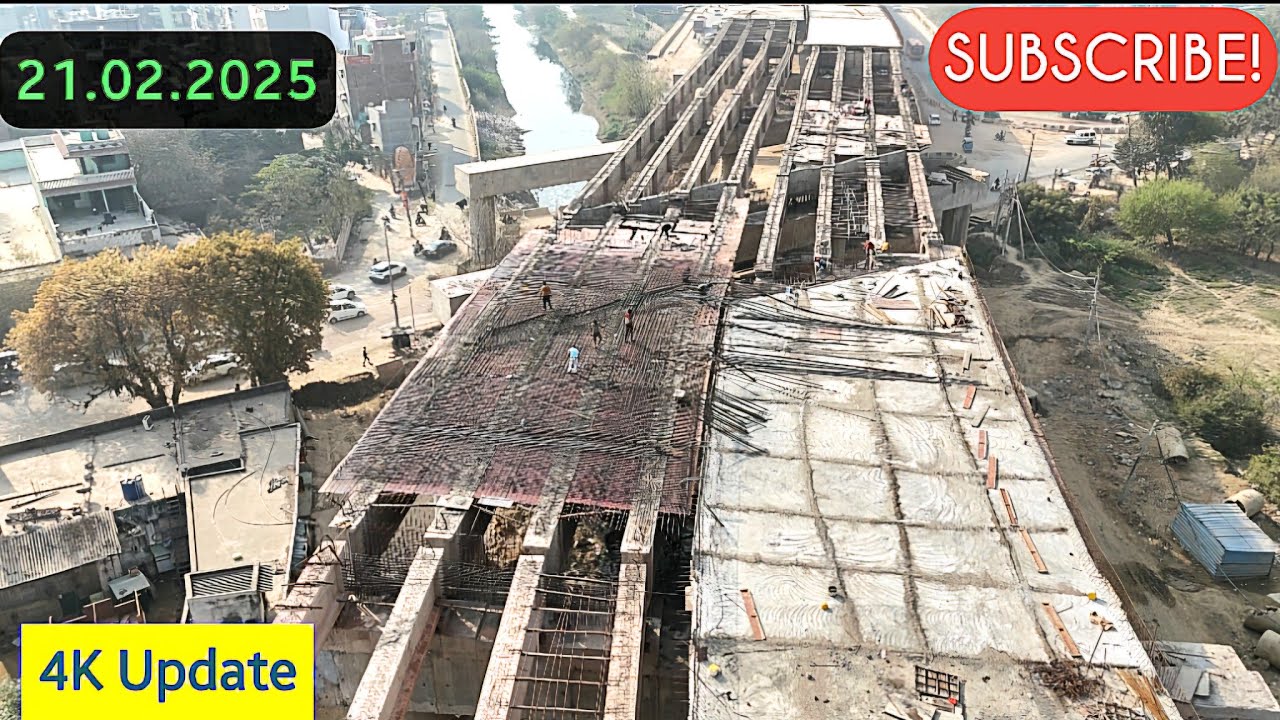 UER-2 // Mungeshpur Drain Bridge Update // #uer2 #4k - YouTube