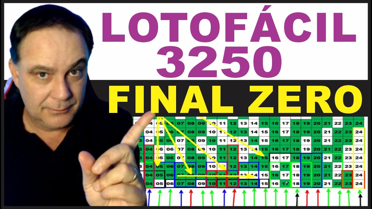 FINAL ZERO! Dicas Para Lotofácil 3250 Análise E Sugestão - YouTube