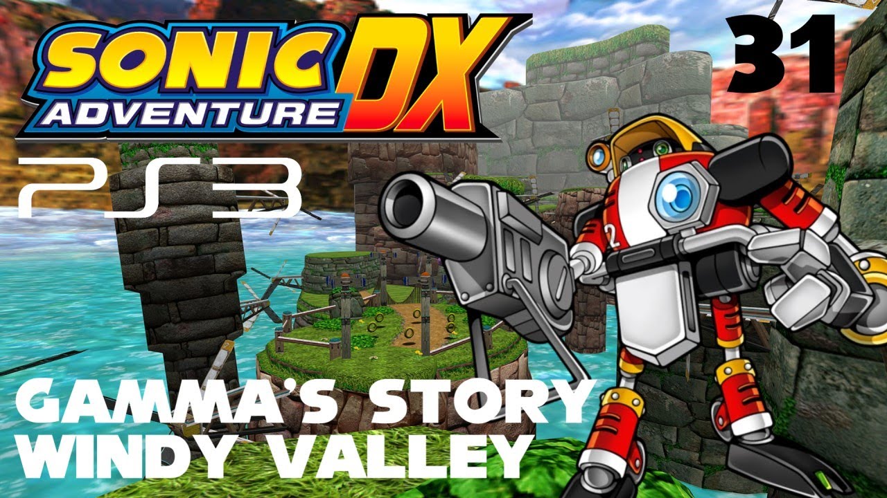 Sonic Adventure DX (PS3) - Walkthrough Part 31: Gamma's Story - Windy ...