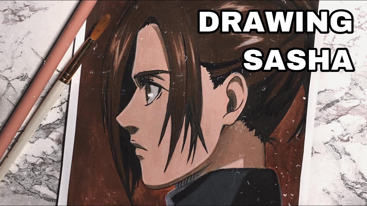 Quick Drawing of Sasha | Timelapse - YouTube