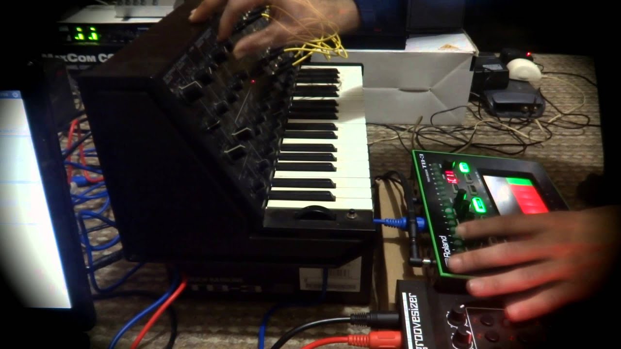 Korg MS-20 mini, Roland TB-3, XR-20/Groovesizer MB (The Writhing Void ...