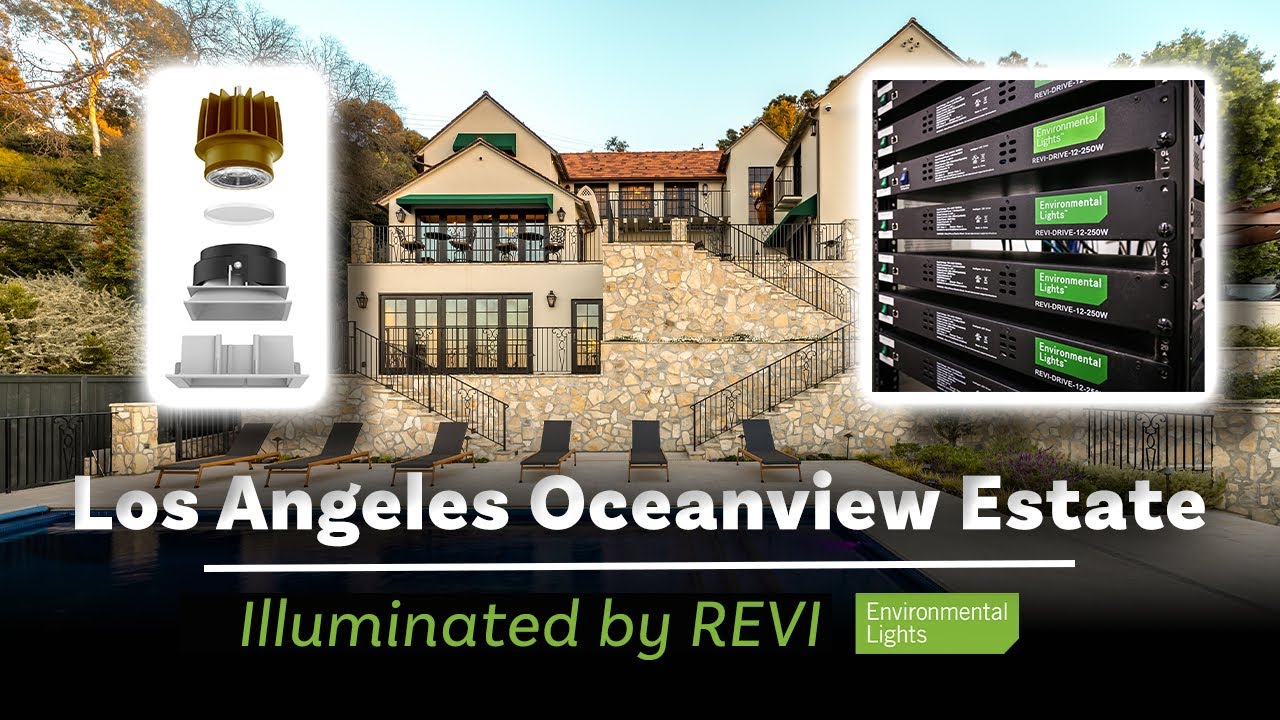 Los Angeles Oceanview Estate - REVI System in Action! - YouTube
