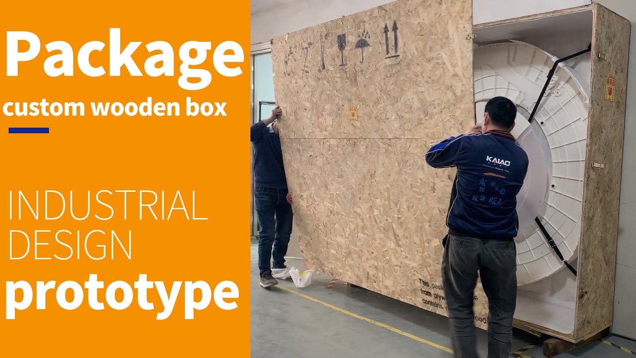 Rapid prototyping samples are shipped in wooden boxes - YouTube