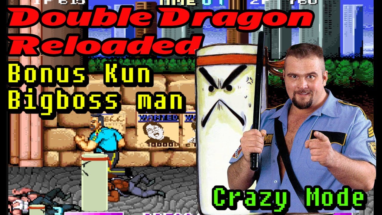 더블드래곤 리로디드 보너스군 빅보스맨 through Double Dragon Reloaded openbor Beats of ...