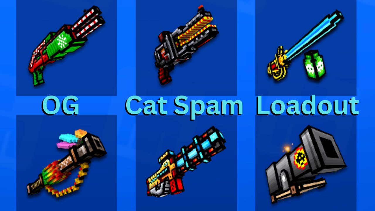 PG3D OG Category Spam Loadout - YouTube