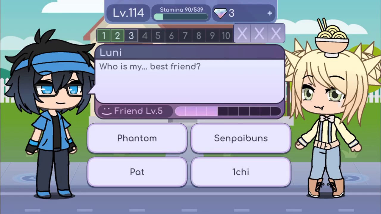 Lunis Quiz Gacha Life Youtube