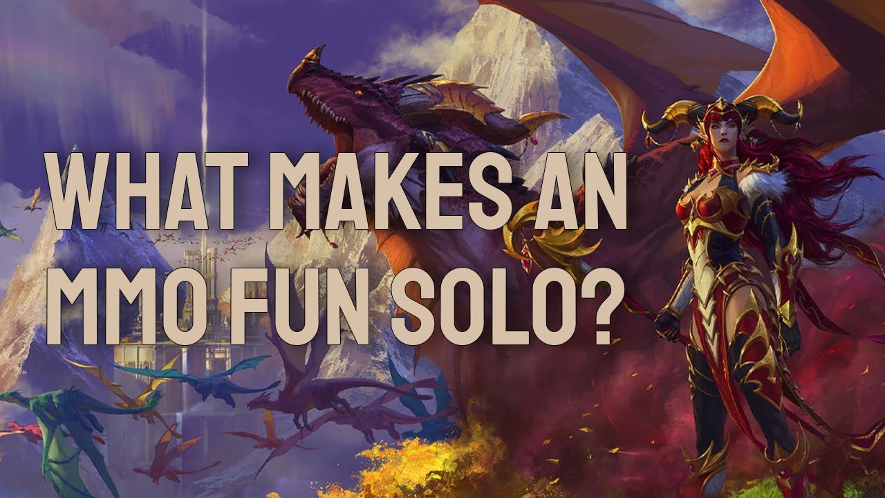 Examining the Solo MMO Experience - YouTube