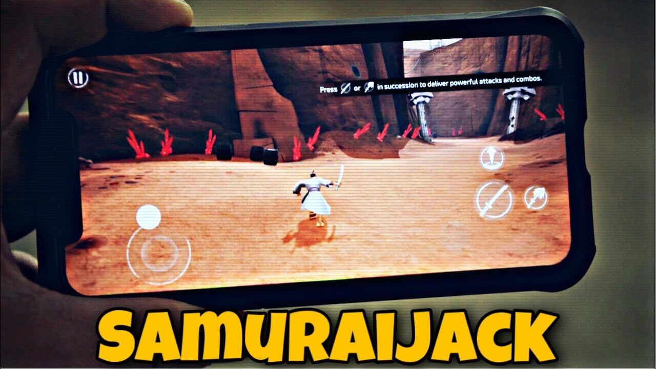 Samurai Jack,Mobile games,IOS,iPhone - YouTube
