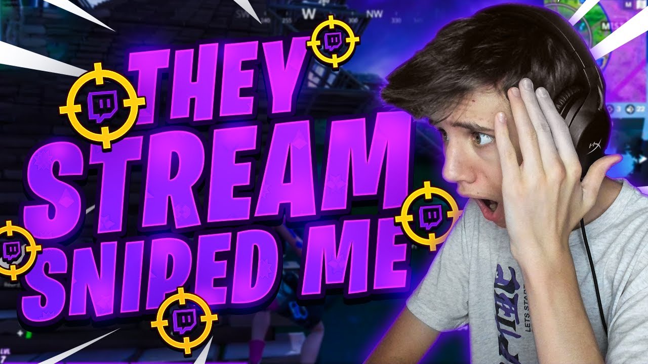 I Had my Fans Stream Snipe Me & This Happened! - YouTube