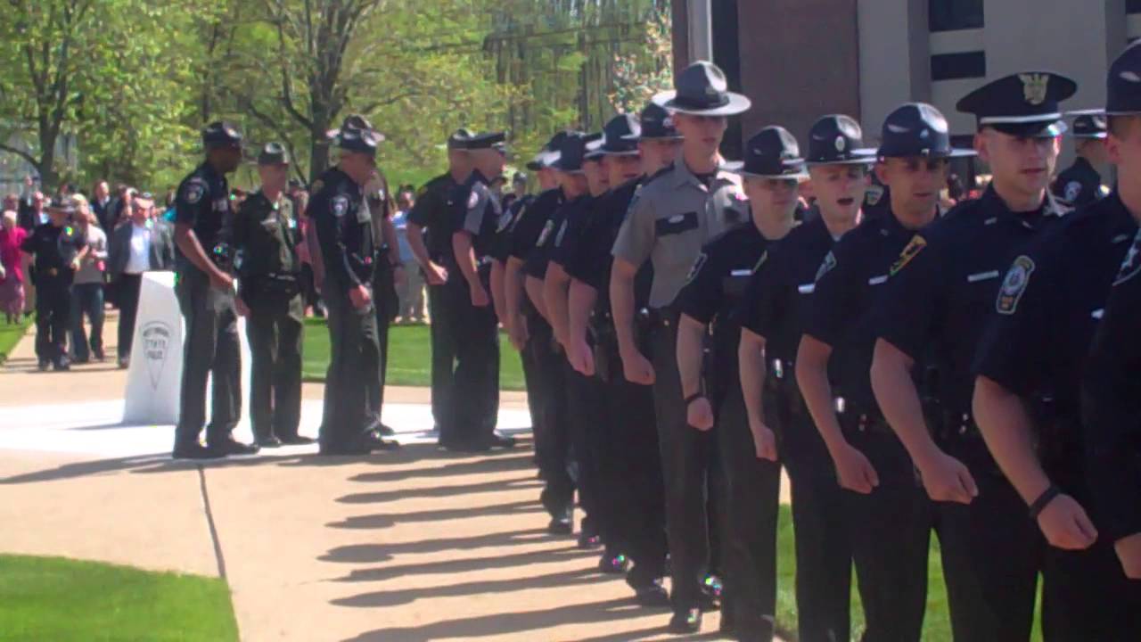 WVSP 161st Basic Class Final March - YouTube