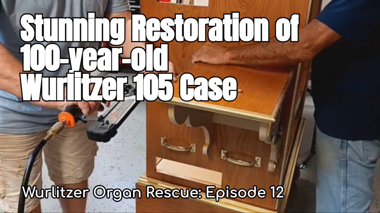 Stunning Restoration of a 100-year-old Wurlitzer Band Organ - YouTube