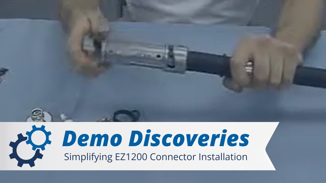 Demo Discoveries: Simplifying EZ1200 Connector Installation - YouTube