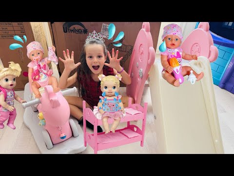Ada’nın Dev Oyuncak Parkını Kuruyoruz!Oyuncak Ev Düzenleme Videosu,Kız Oyunları@ToysandFun
