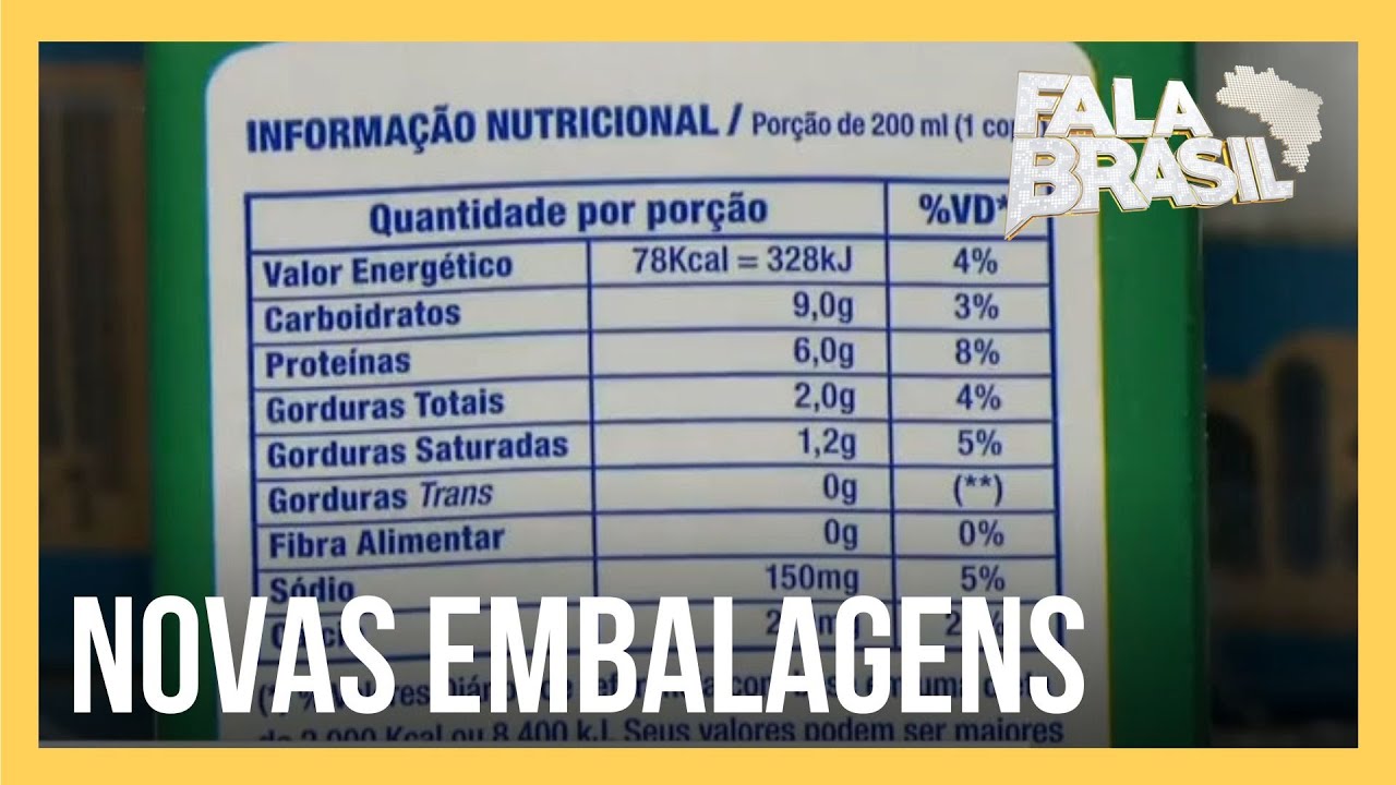 Entenda as novas regras dos rótulos de alimentos - YouTube