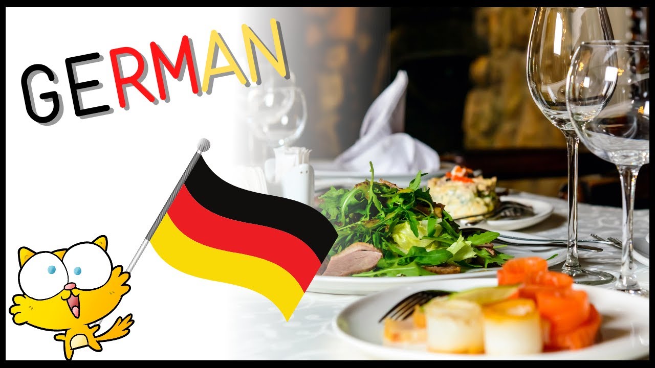 50 German phrases useful in restaurants - Dialogues in German in ...