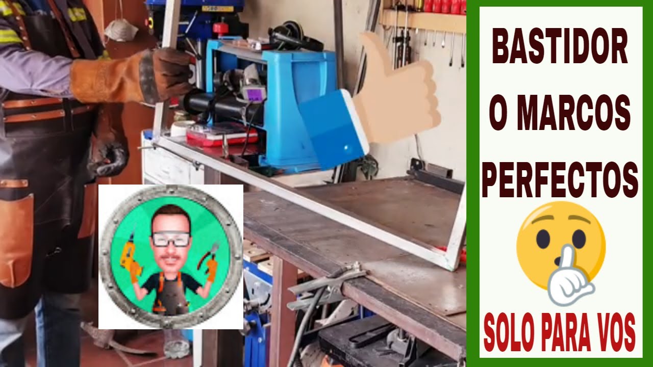 🎖 Soldar CORRECTAMENTE marco o bastidor - YouTube