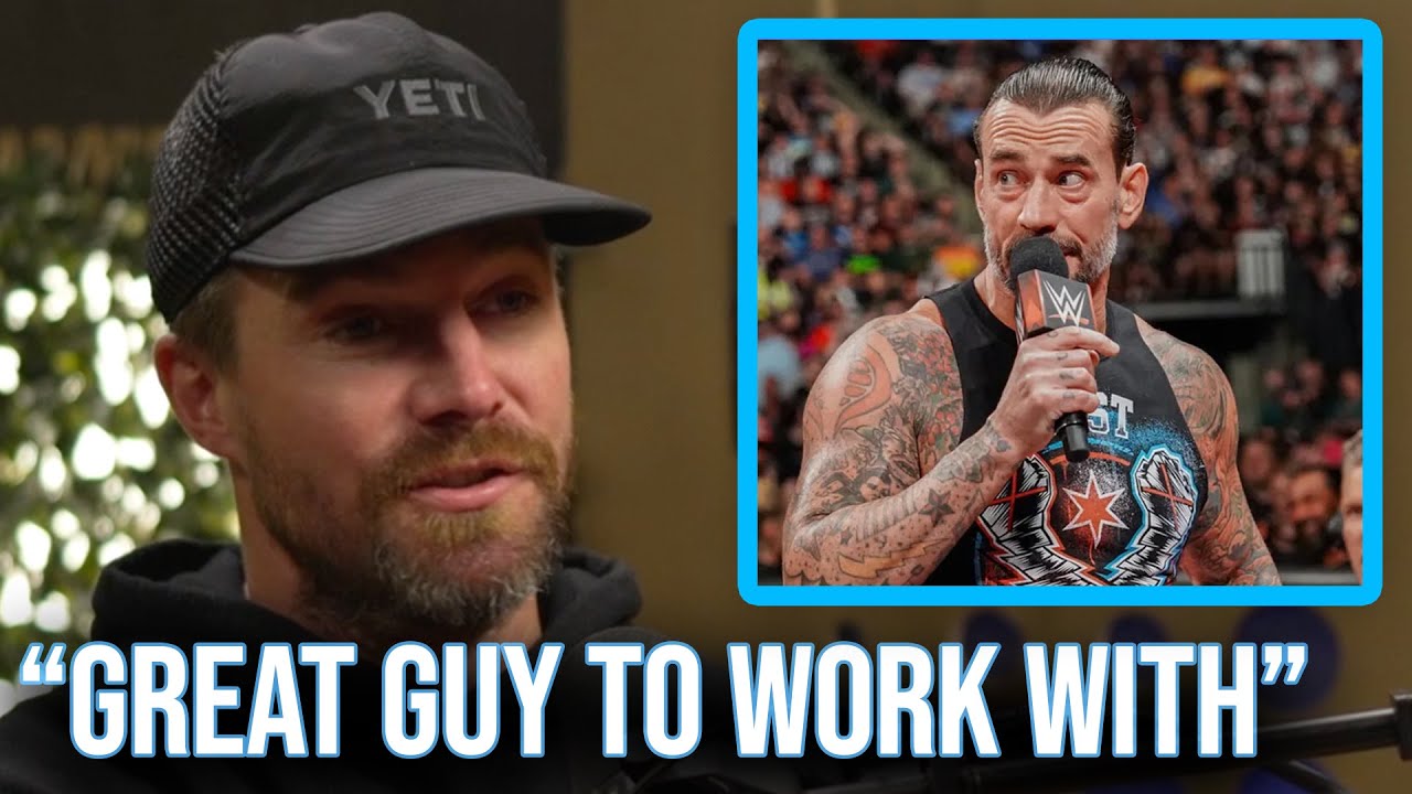 How Stephen Amell Got CM Punk On HEELS - YouTube
