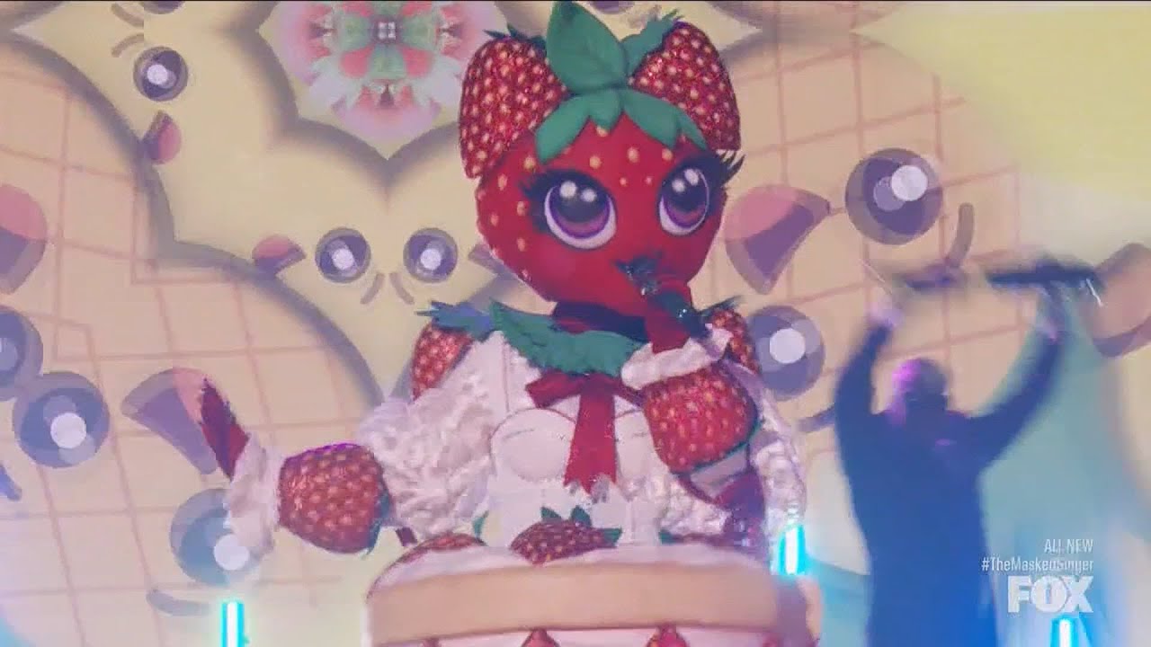 The Masked Singer 12 - Strawberry Shortcake sings Closer by Tegan and ...