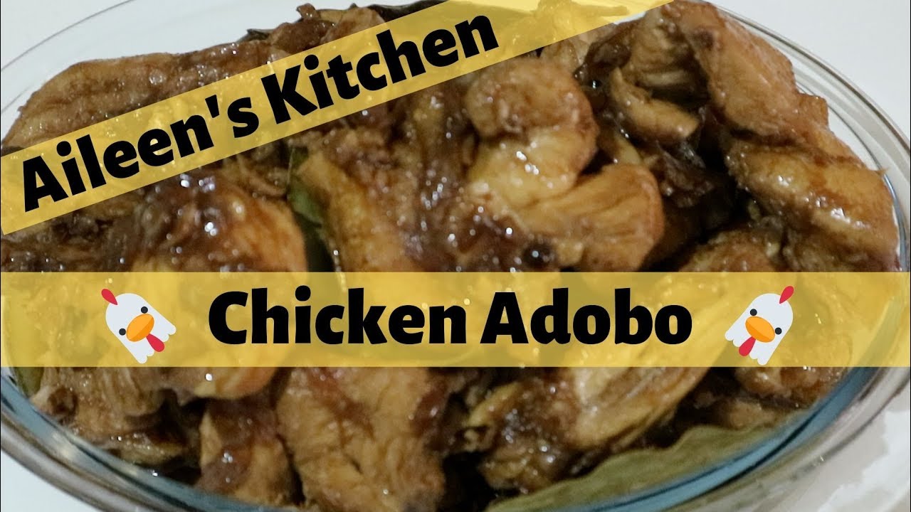 How I Make Chicken Adobo - YouTube