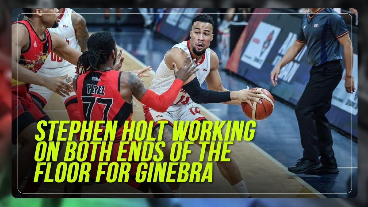 Stephen Holt shines in first-ever semis game for Ginebra | ABS-CBN News ...