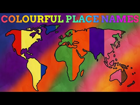 10 Places Named After Colours