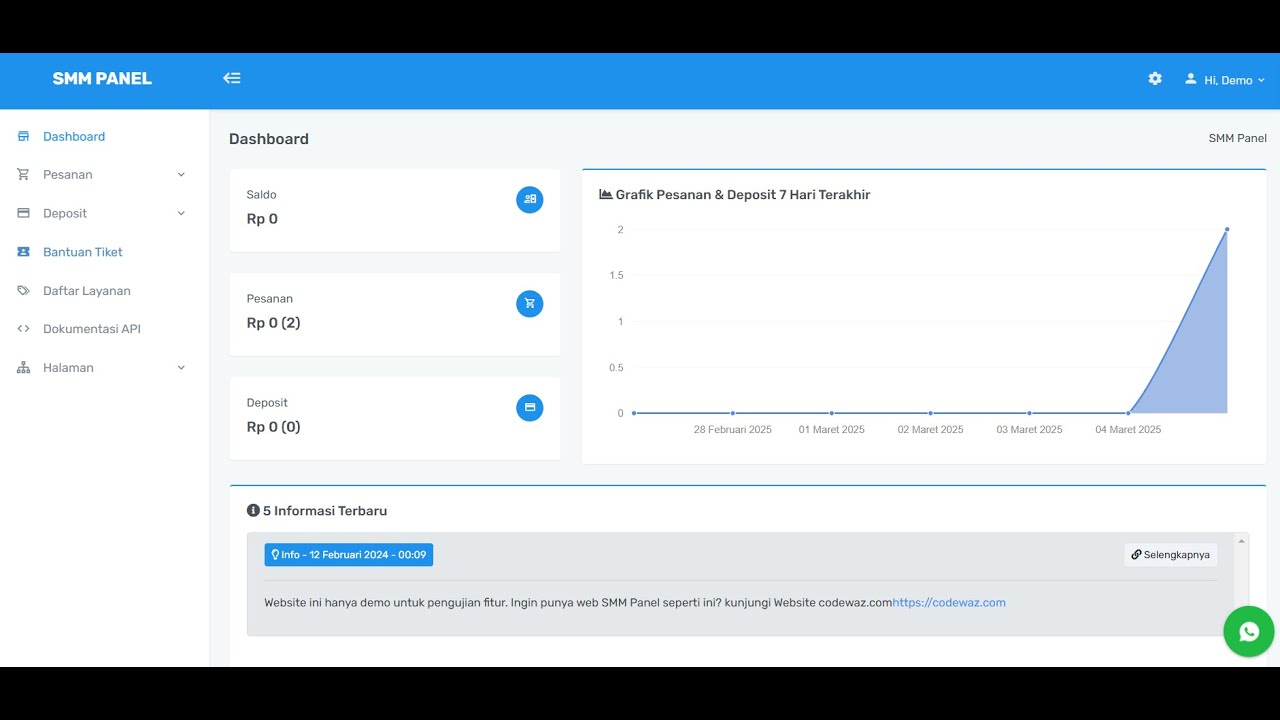SOURCE CODE WEB SMM PANEL MULTI PROVIDER 3 PAYMENT GATEWAY - YouTube