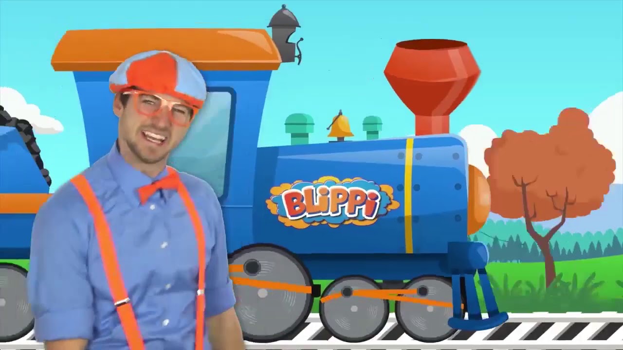 Blippi - Trains for children (NO MUSIC) - YouTube