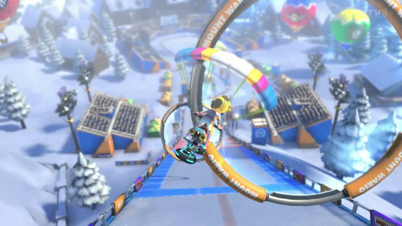 Wii U - Mario Kart 8 - Mount Wario - YouTube