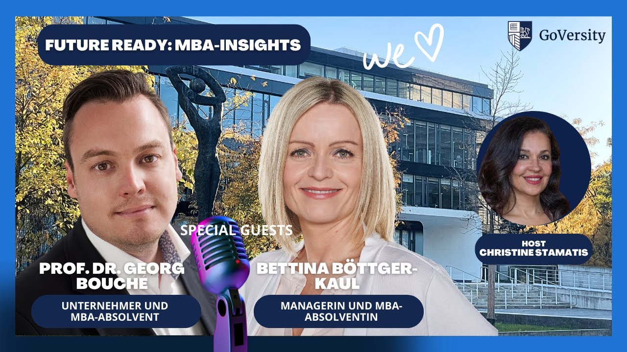 MBA – Gamechanger oder Hype? Praxis-Insights von Top-Managern (5 Minuten) | GoVersity - YouTube