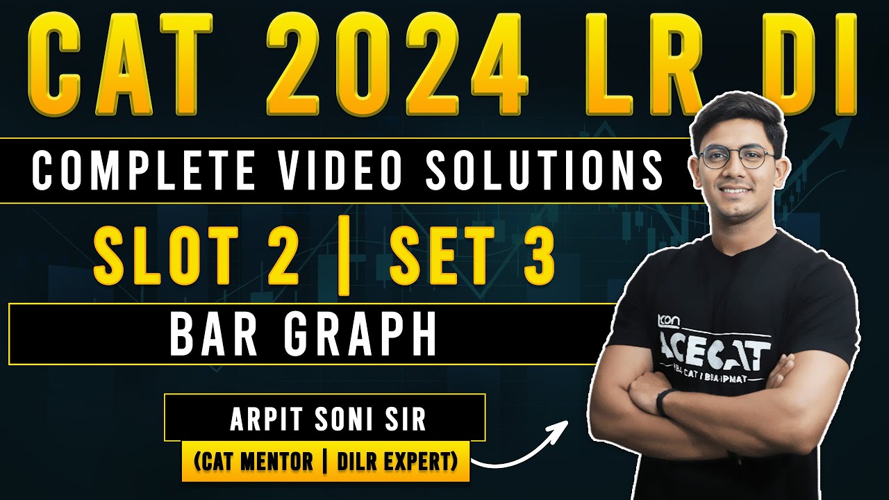 CAT 2024 LR DI Solutions | Slot 2 - Set 3 Bar Graph | Solve CAT 2024 ...