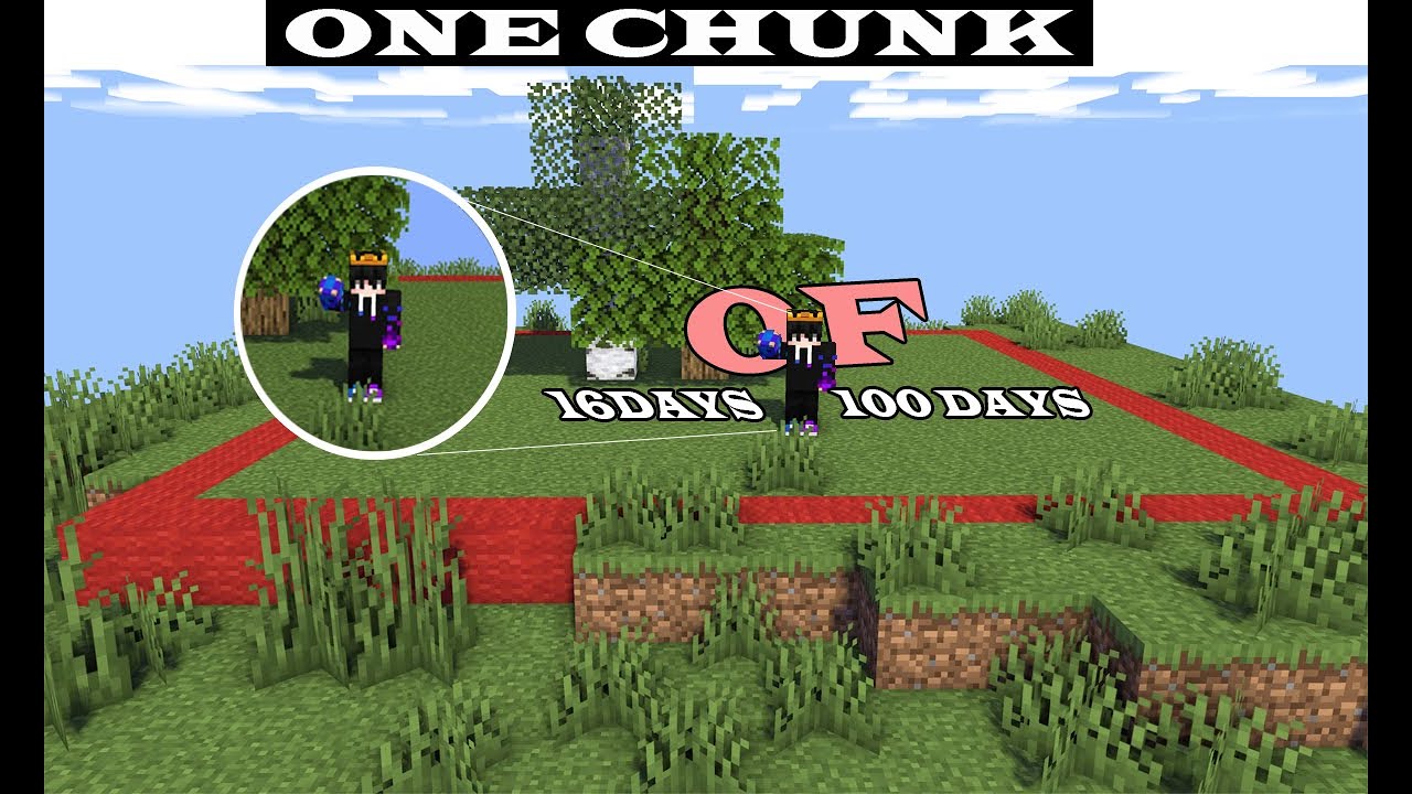 Conquer the ONE CHUNK challenge in Minecraft Ep-1 | NIL | - YouTube