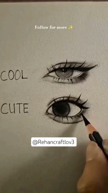 Eyes tutorial ️ #drawing #tutorial #howtodraw #eyes #shorts - YouTube